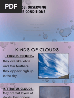 Lesson Plan in Science 3 | PDF | Cloud | Meteorological Phenomena