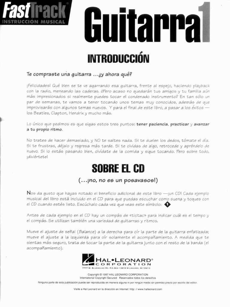 FastTrack Guitarra 1 PDF | PDF