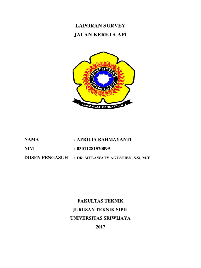 Laporan Jalan Kereta Api | PDF