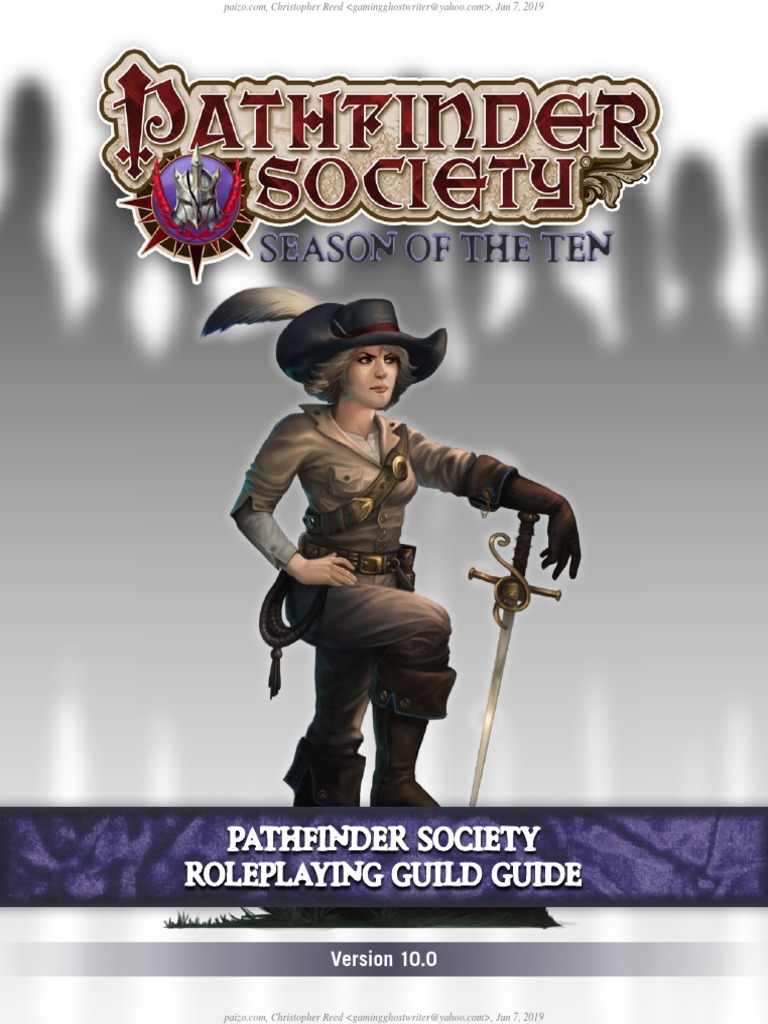 Pathfinder Roleplaying Guild Guide | PDF | Role Playing Games | Role ...