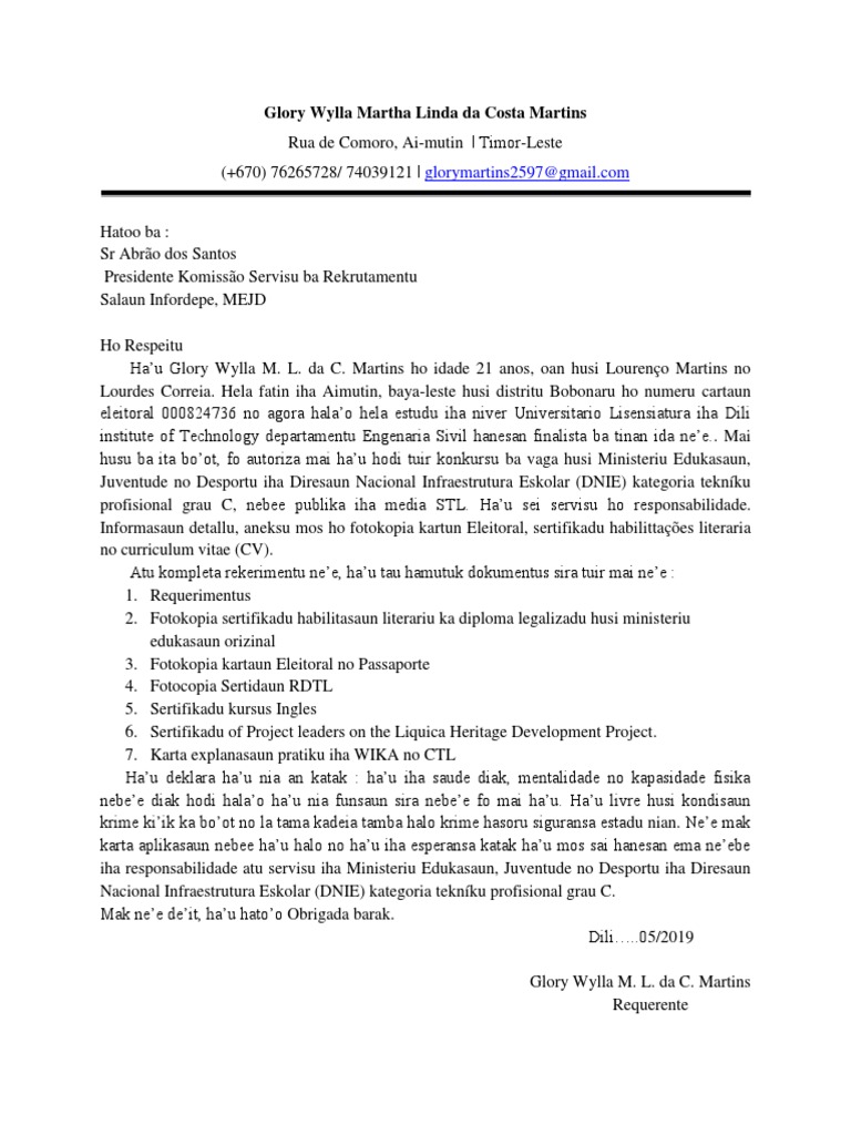 Rekerimentu Infraestrutura Eskolar | PDF | Currículo