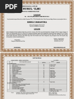 Raport Bayangan TPQ 2016 | PDF