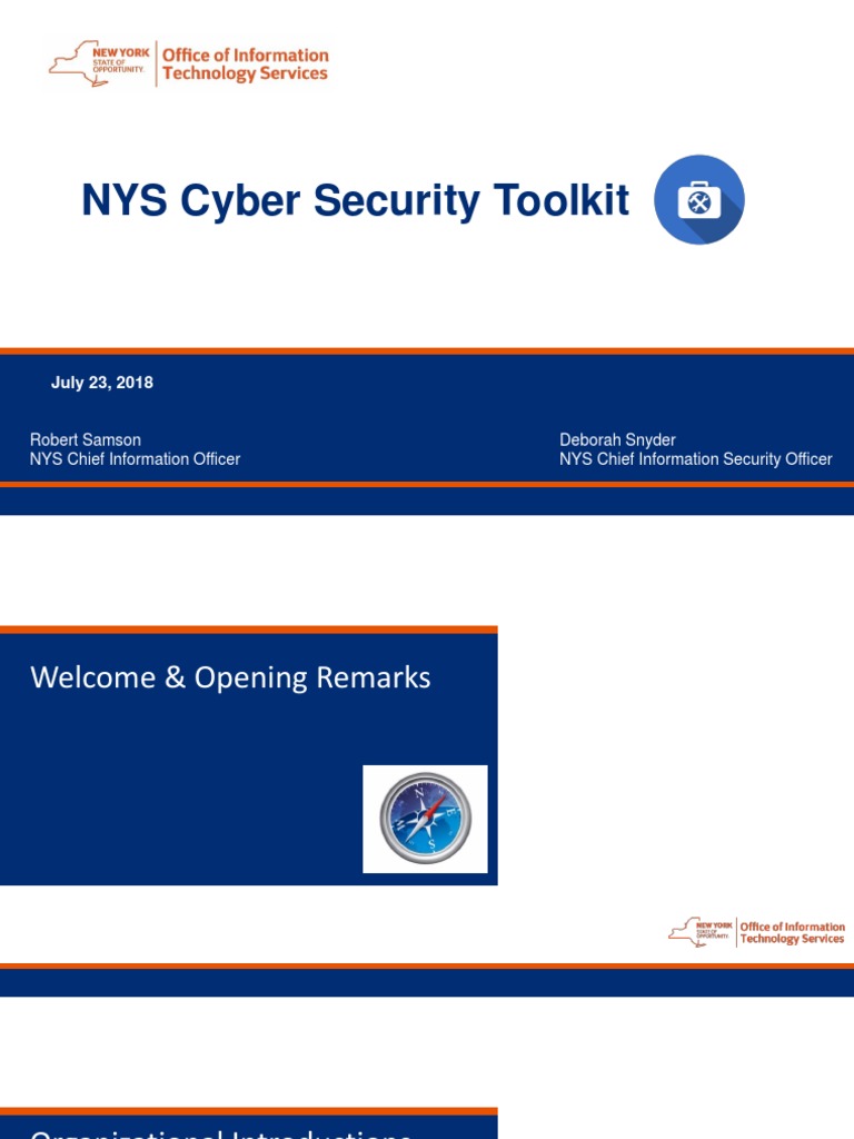 NYS Cyber Security Toolkit | PDF | Computer Security | Security