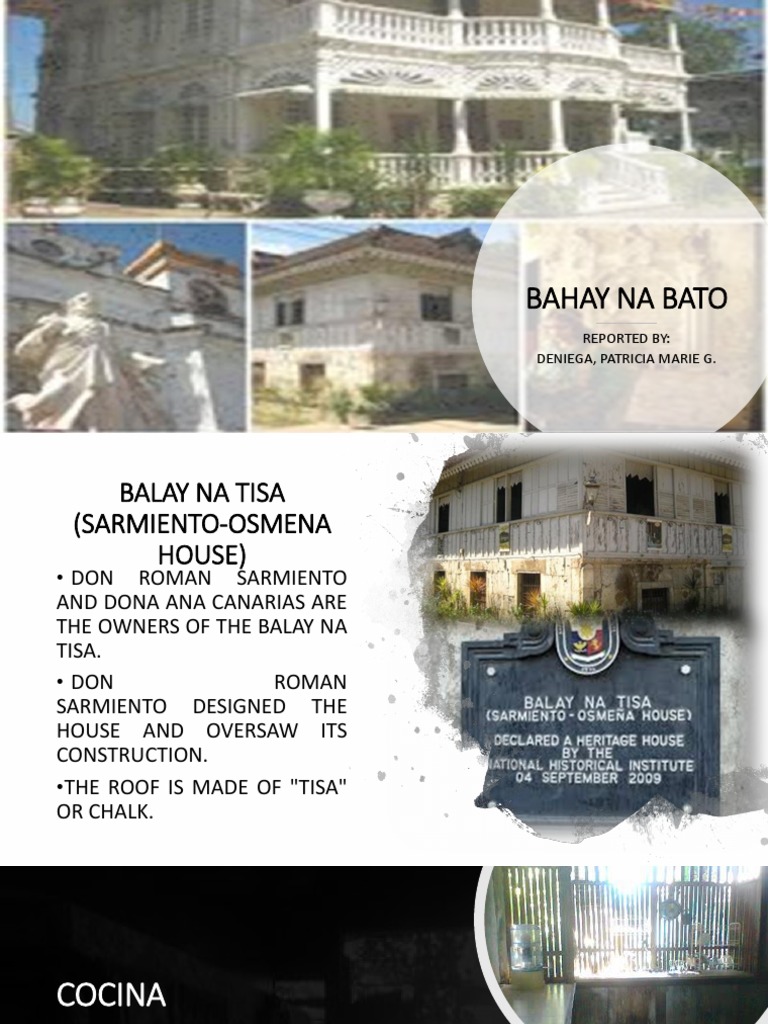 Bahay Na Bato: Reported By: Deniega, Patricia Marie G | PDF | Wood ...