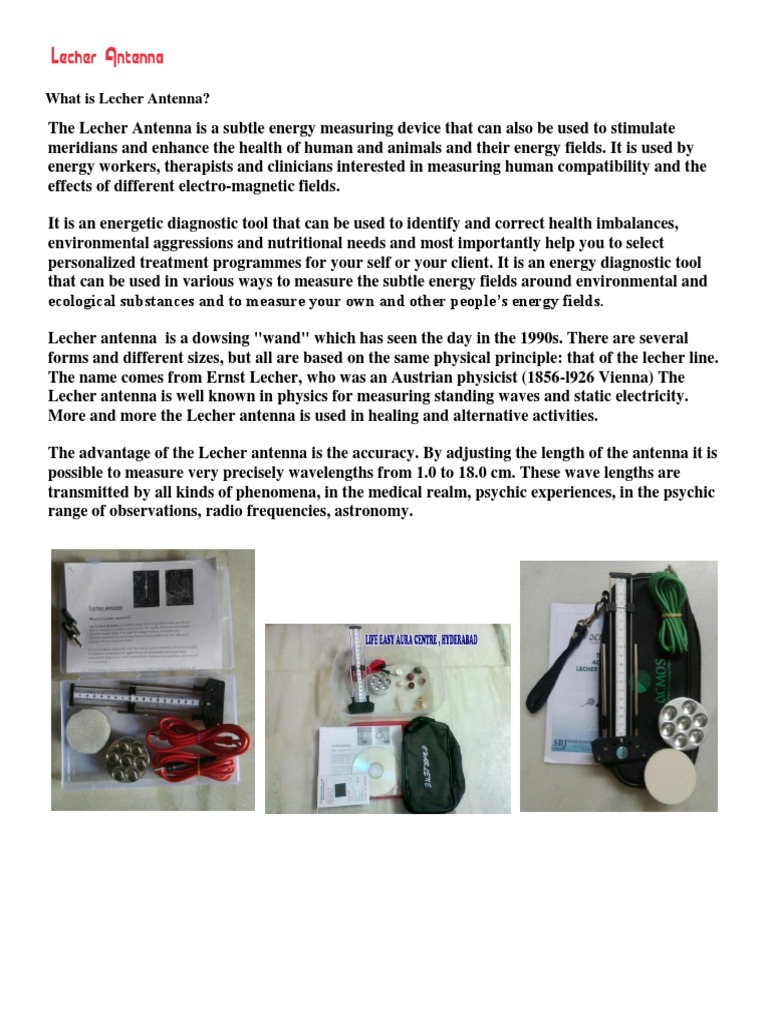 Lecher Antenna Details Final 2017 | PDF | Antenna (Radio) | Physics