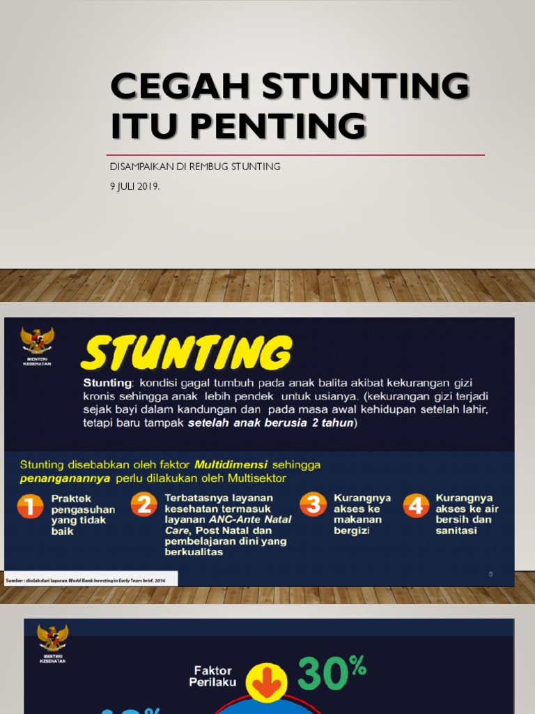 Rembug Stunting | PDF