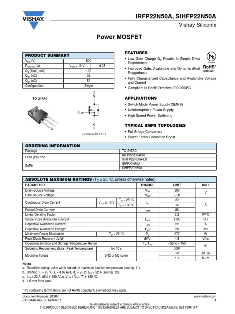 Smps | PDF | Field Effect Transistor | Diode