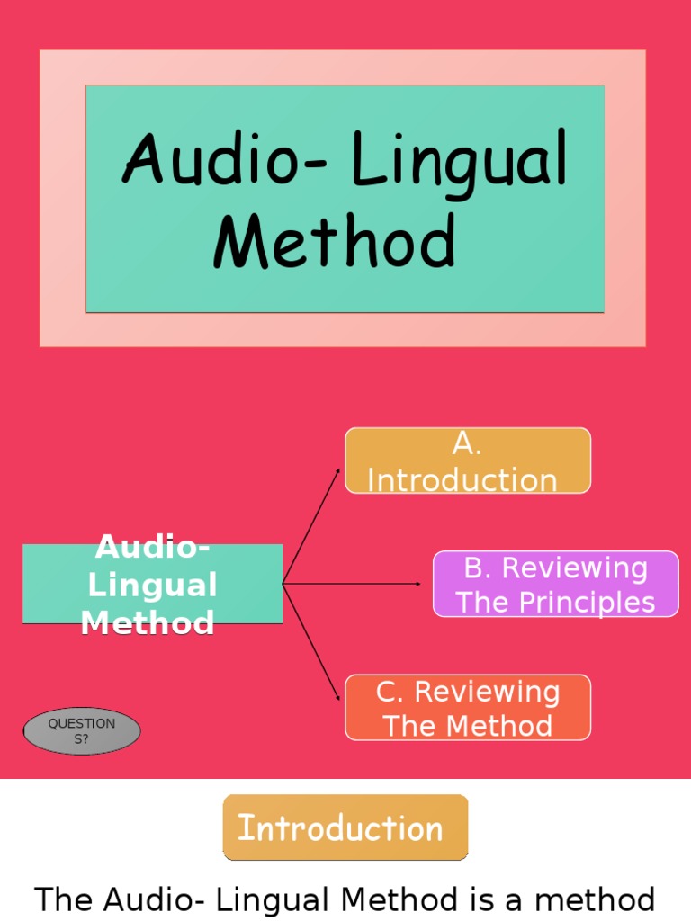 Audio - Lingual Method | PDF | Second Language | Linguistics