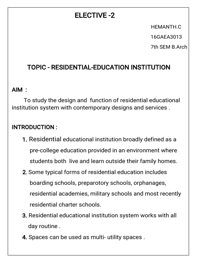 Elective 2 Synopsis Hemanth | PDF