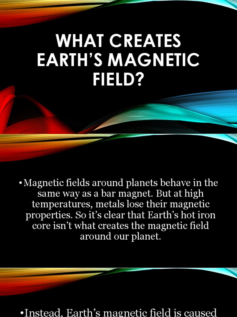 How Earth's Dynamo Effect Creates its Protective Magnetic Field | PDF