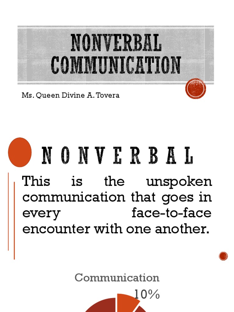 Nonverbal Miscommunication | PDF | Nonverbal Communication | Facial ...