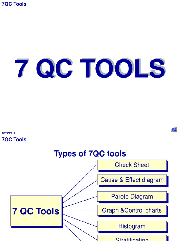 7QC Tools - Hi Tech | PDF | Causality | Brainstorming