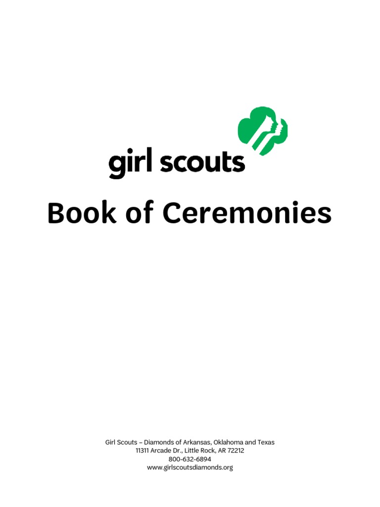 Girl Scout Ceremonies | PDF | Flag | Scouting