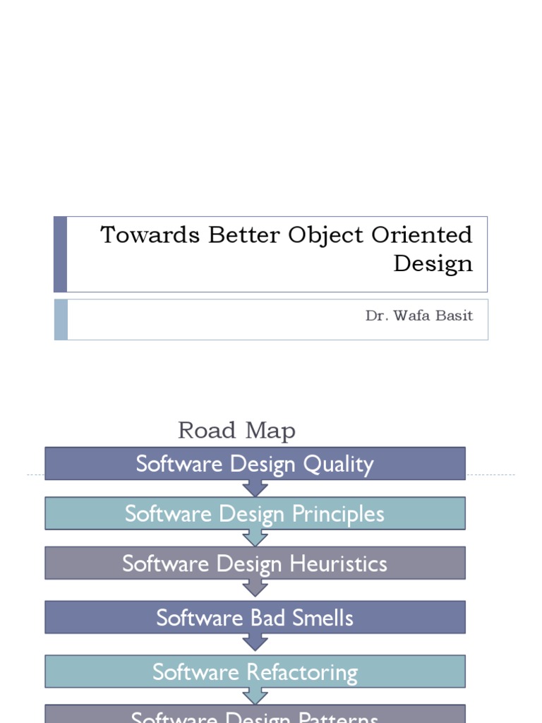 Design Patterns - Lecture 1 and 2 2019 | PDF | Inheritance (Object ...