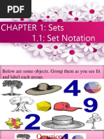 Mathematics - Grade 7 Lesson 1 - Sets and Set Notation: 1 Quarter | PDF ...