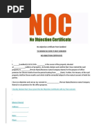 Housing Society Electricity Meter Connection Transfer NOC No Objection ...