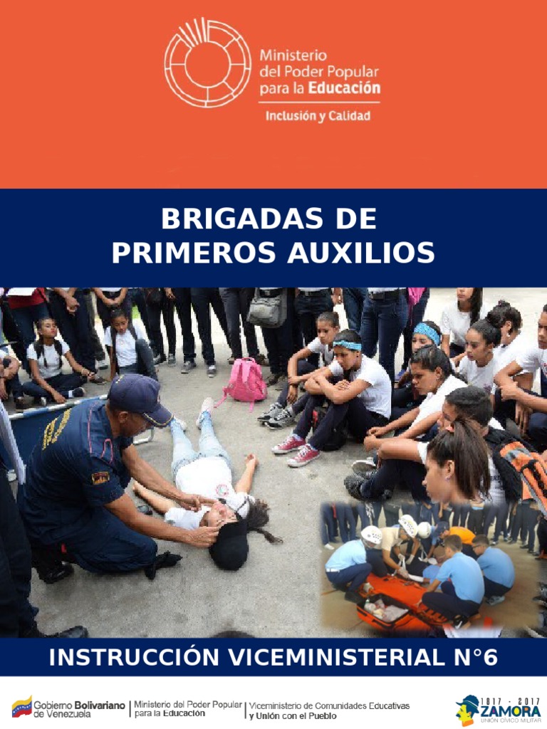 Brigadas de Primeros Auxilios | PDF | Primeros auxilios | Educación avanzada