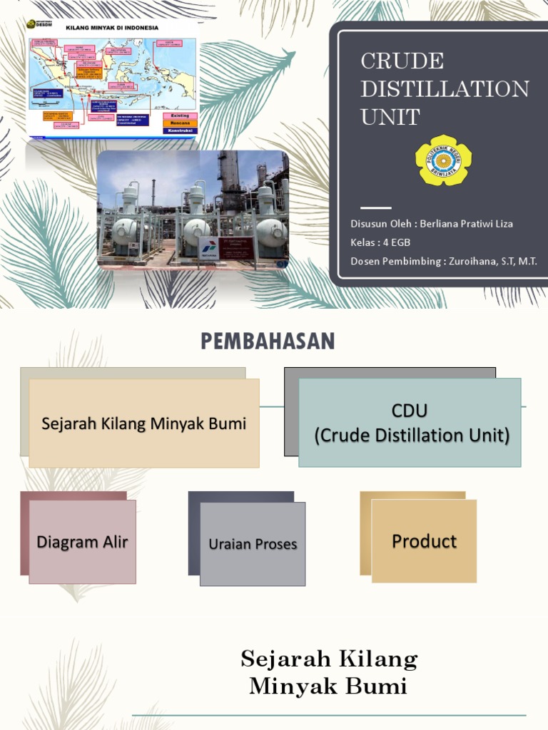 Crude Distilation Unit | PDF