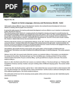 Narrative Report On Slac | PDF | Reading Comprehension | Facilitator