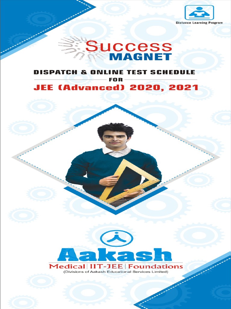 Dispatch Schedule Success Magnet JEE (Advanced) 2020-2021 | PDF