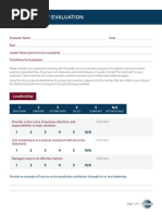 Kitchen Employee Evaluation Form | PDF | Kitchen | Business