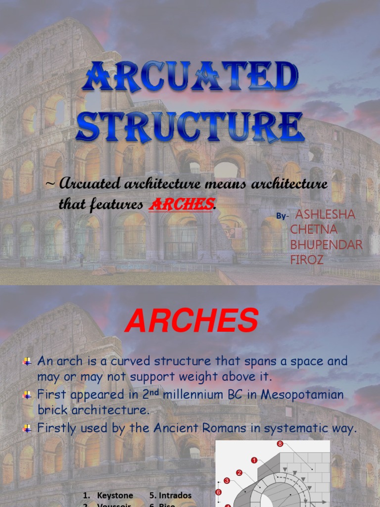 Structural System Arcuated | Download Free PDF | Vault (Architecture ...