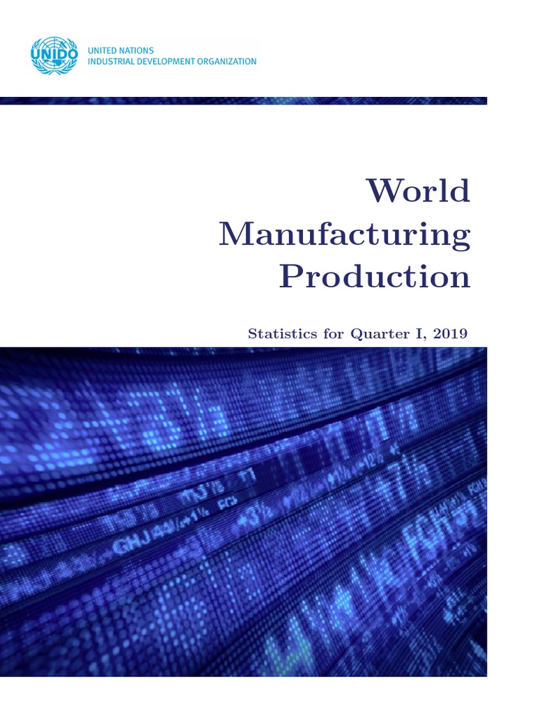 World Manufacturing Production | PDF | Autoregressive Integrated Moving ...