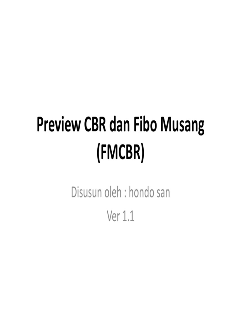 Fibo Musang Oke | PDF