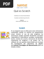 Manual de Scratch | PDF | Scratch (lenguaje de programación) | Lenguaje de programación