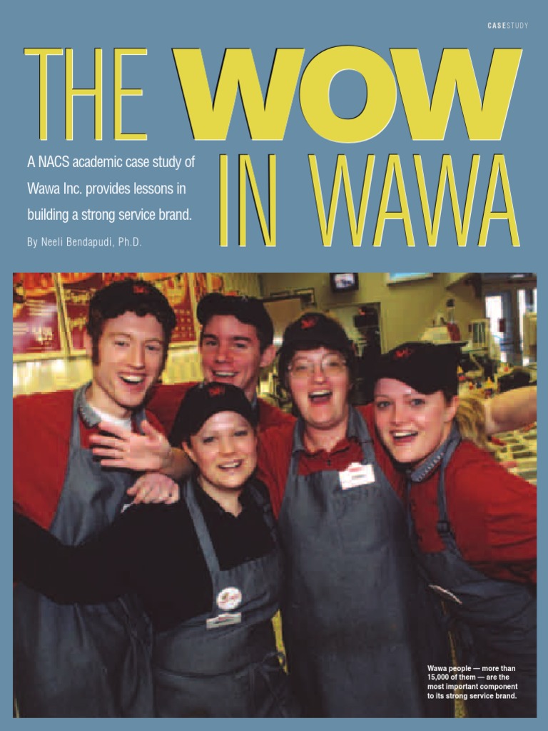 WAWA Case Study PDF | PDF | Brand | Retail