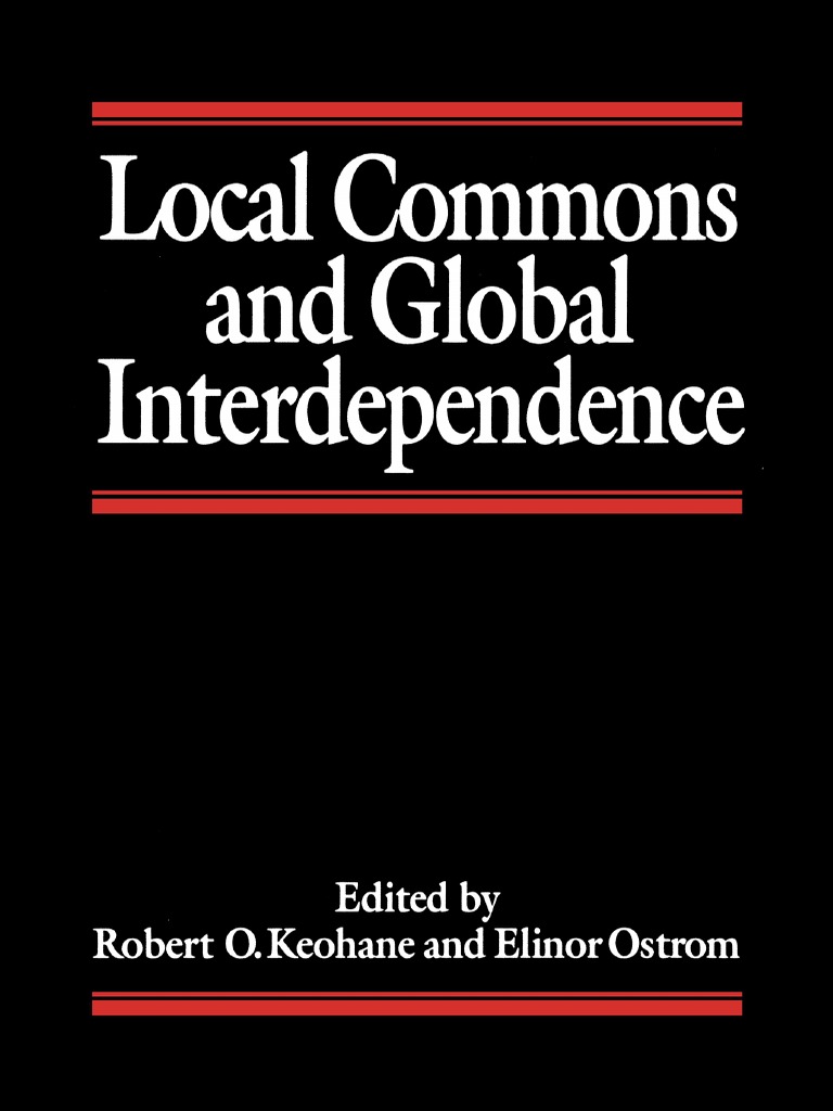 Local Commons and Global Interdependence | PDF | Public Good ...