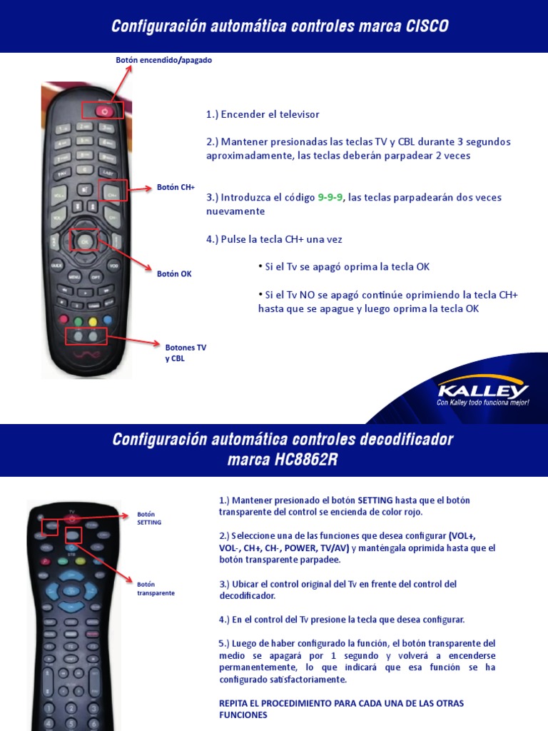 Manuales Controles PDF | PDF | Control remoto | Bienes manufacturados