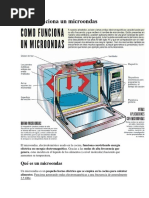 Partes Del Microondas | PDF | voltaje | Corriente eléctrica