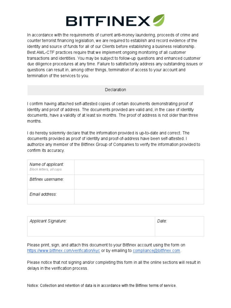 AML-CTF Compliance Declaration Form | PDF