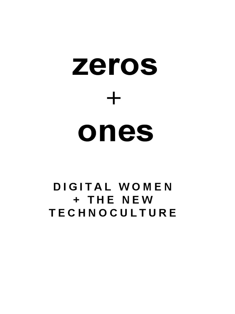 Sadie Plant - Zeroes and Ones - Digital Women and The New Technoculture ...
