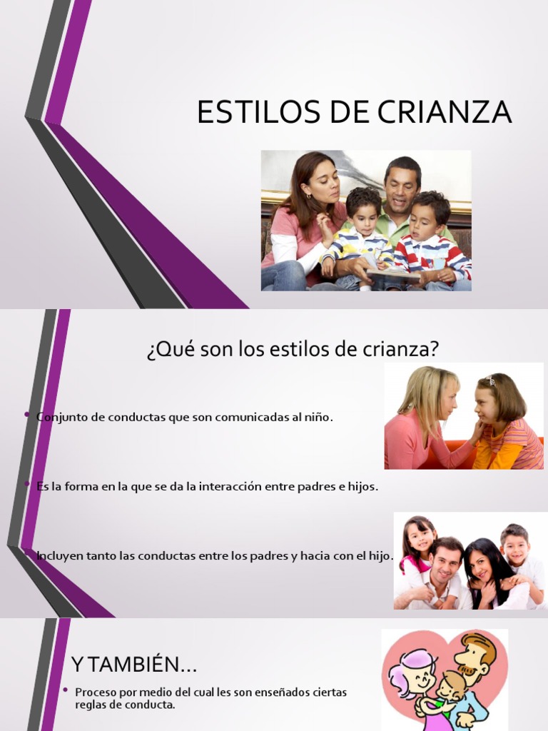 Estilos de crianza: autoritario, permisivo y democrático | PDF ...