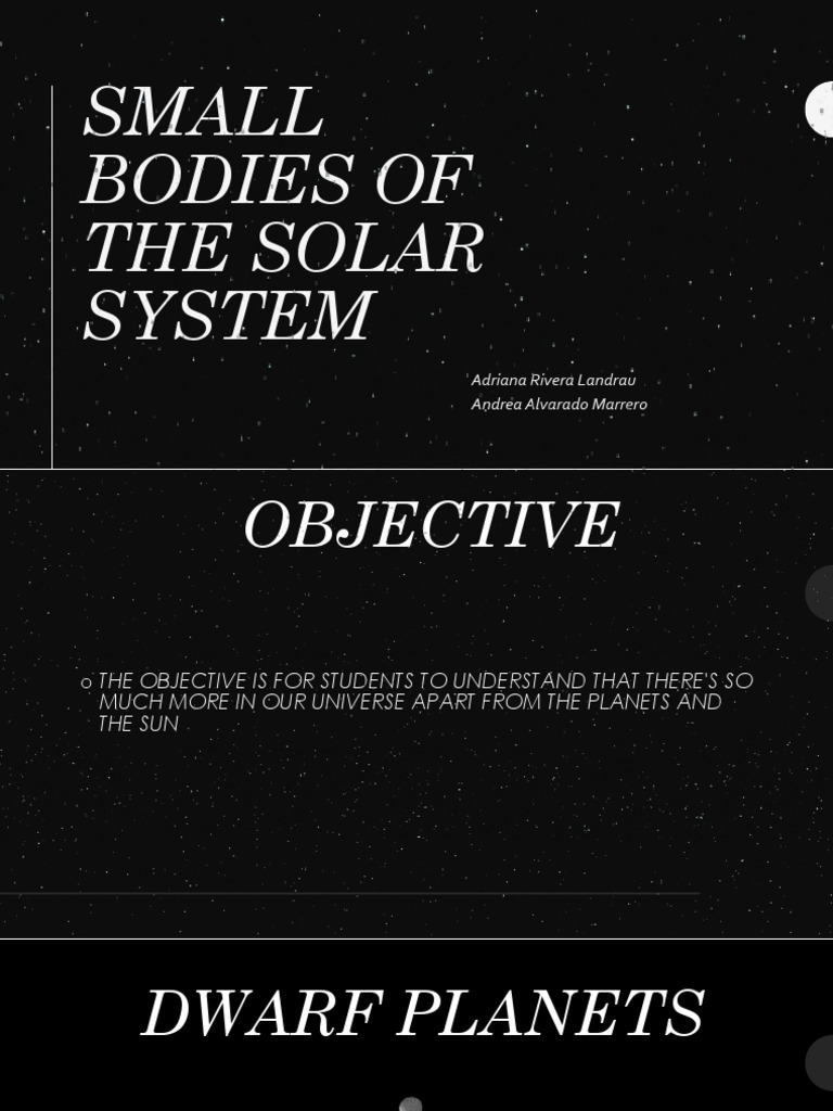 Small Bodies of The Solar System | PDF | Meteoroid | Planets