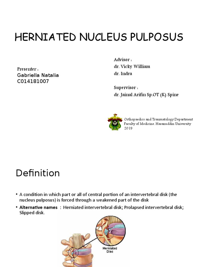 HNP Cervical | PDF | Human Anatomy | Nervous System