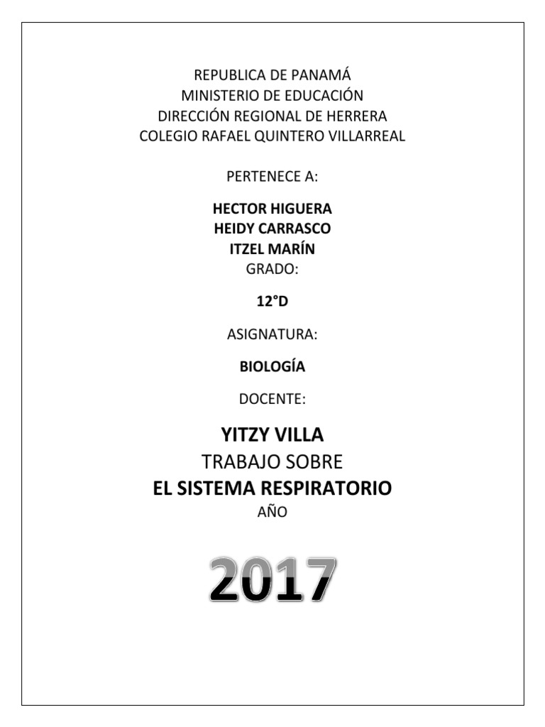 Biologia Perforacion Del Pulmon | PDF | Sistema respiratorio | Pulmón