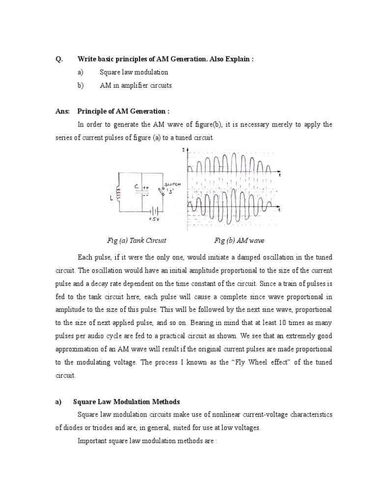 Am Generation PDF | PDF | Detector (Radio) | Diode