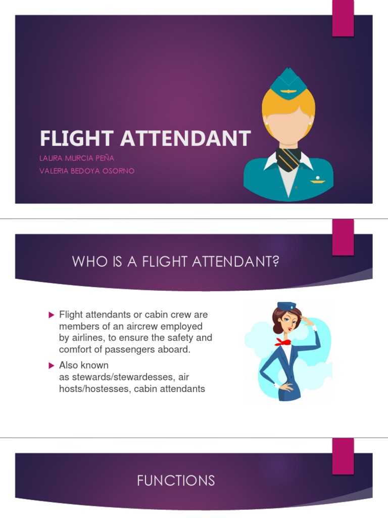 Flight Attendant VOCABULARY | PDF