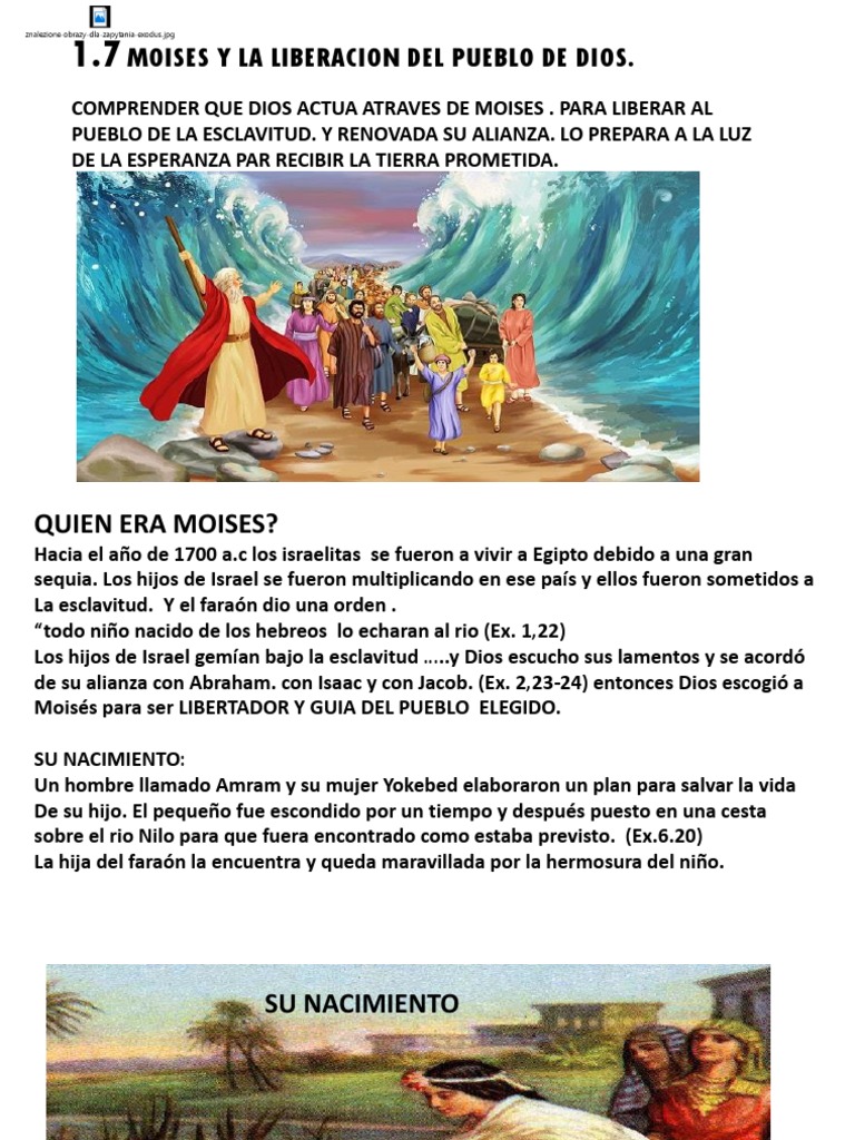 La inspiradora historia de Moisés y su liderazgo en la liberación del pueblo de Israel de la ...