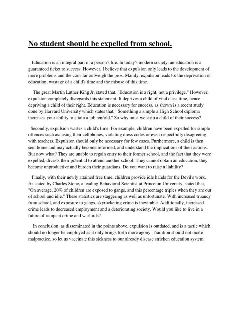 CXC English Argumentative Essay | PDF