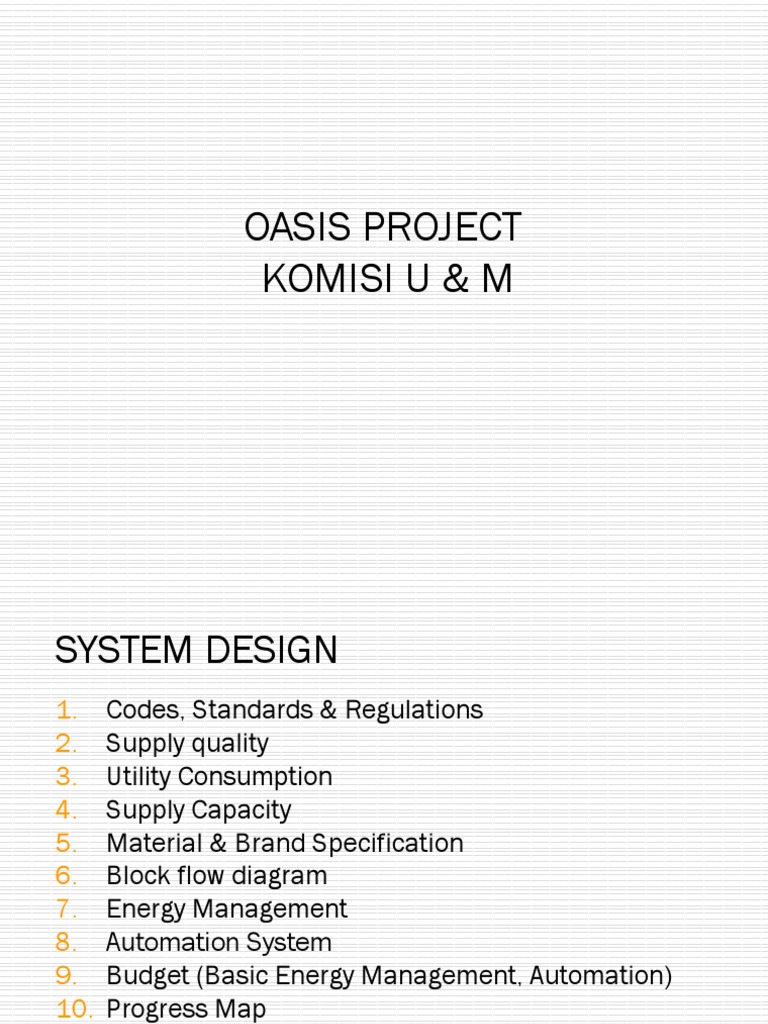 OASIS Project System Design Overview | PDF | Chemical Equipment ...
