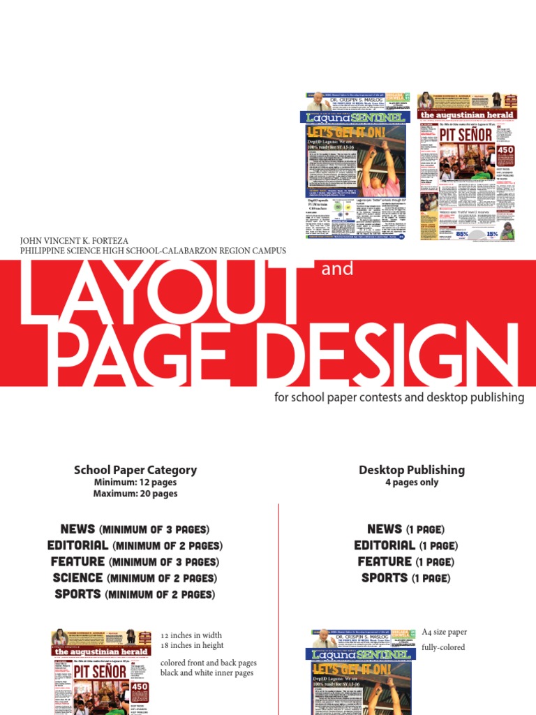 Layout and Page Design PDF Presentation PDF | PDF | Page Layout ...