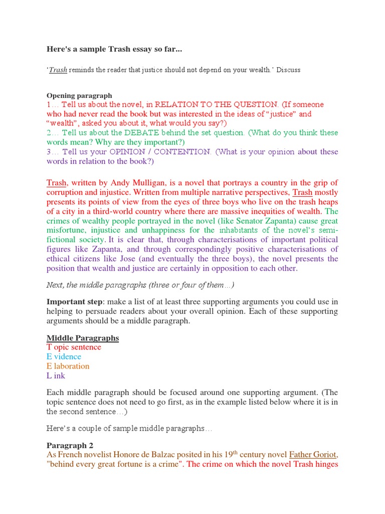 Here's A Sample Trash Essay So Far | Download Free PDF | Justice ...