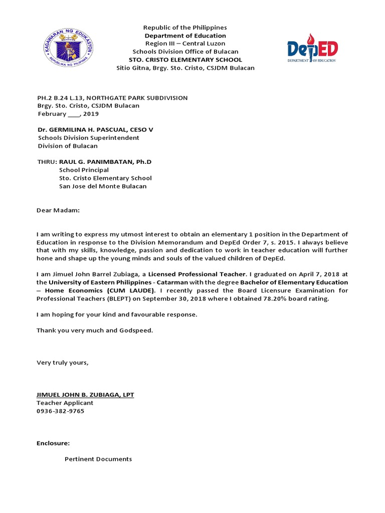 Sample Letter of Intent | PDF