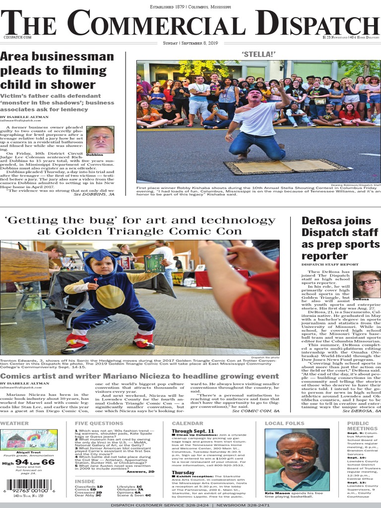 Commercial Dispatch Eedition 9-8-19 | PDF | United States Postal Service