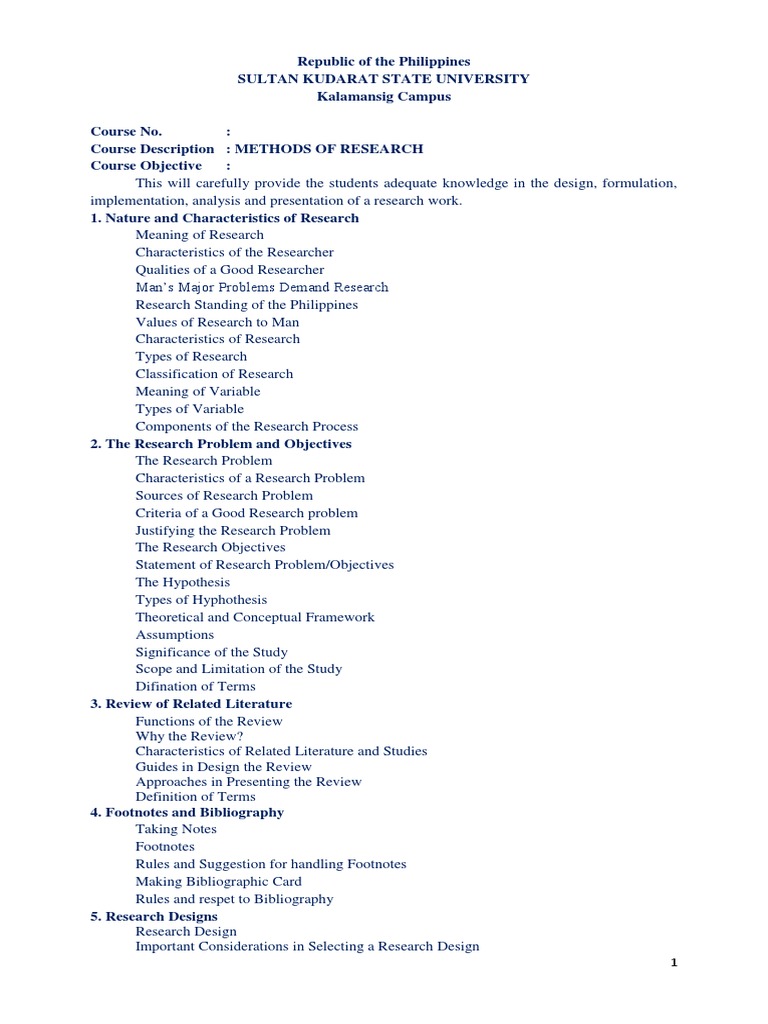 Research Method | PDF | Hypothesis | Scientific Method