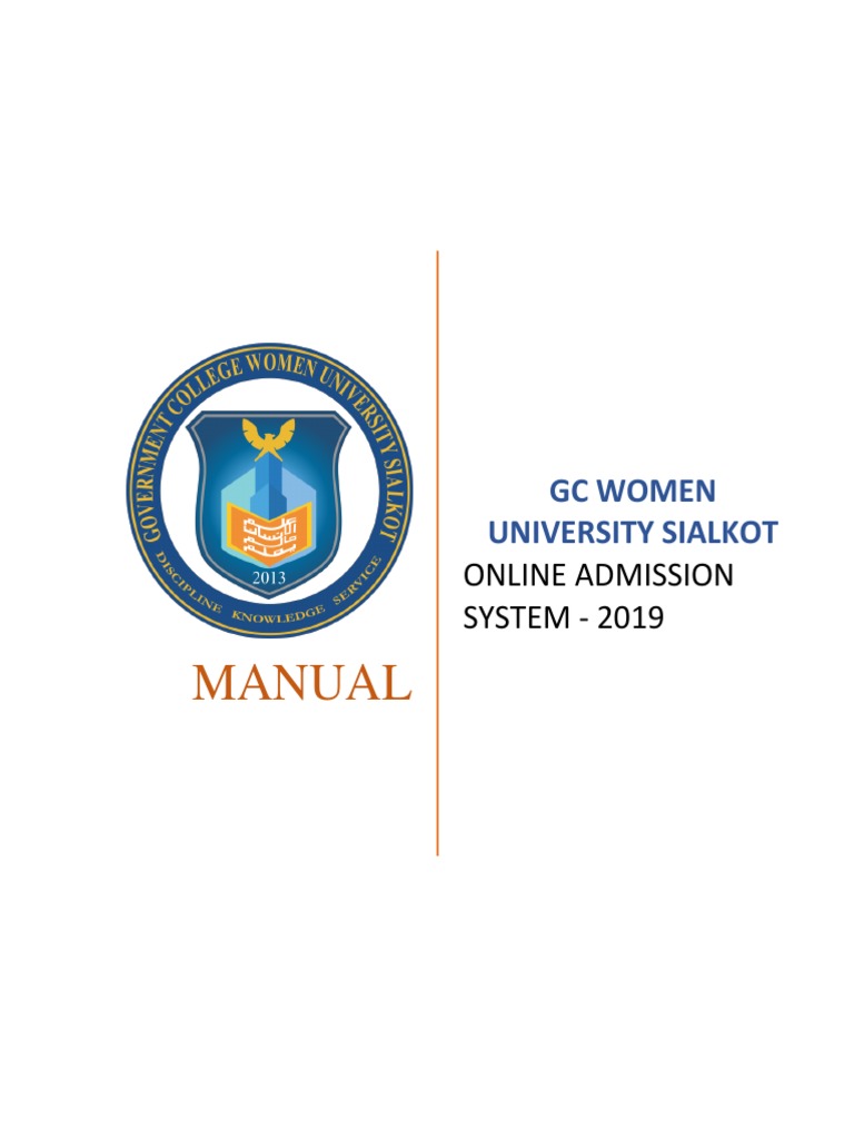 User Manual For Online Admission System Pdf Online And Offline